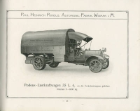 Motor-lit.de - Podeus / Wismar Pkw und Lkw Katalog 1912