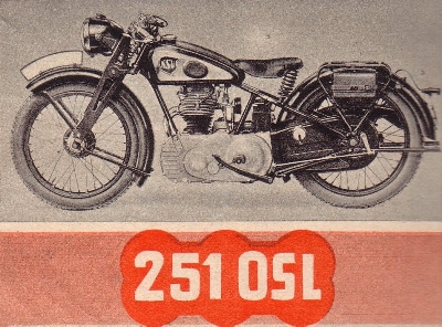 Motor-lit.de - NSU 201 OSL, 251 OSL und 351 OT Prospekt 1939