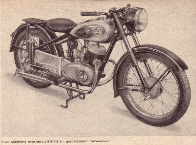 Motor-lit.de - UT KTN 125 175 / KTV 175 und KTV 200 Prospekt 1953