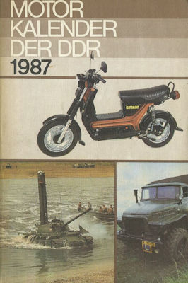 Motor-lit.de - Motor-Kalender der DDR 1987