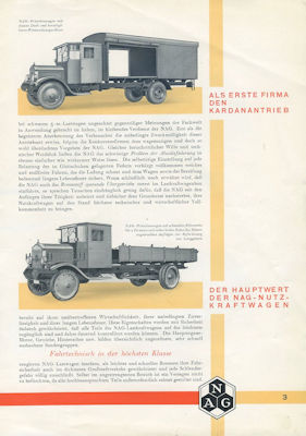 Motor Lit De Nag Lkw L 8 Ko 9 Prospekt 6 1928