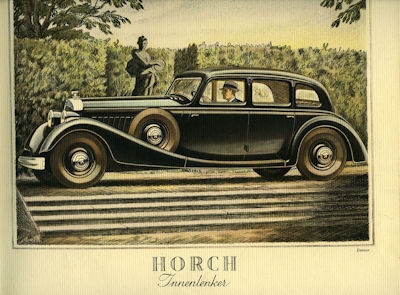 Motor-lit.de - Horch V-8 Type 830 Prospekt 1935